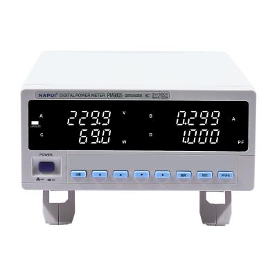 China Single Phase Electrical Power Meter Multifunction RS232 Communication Power Analyzer for sale