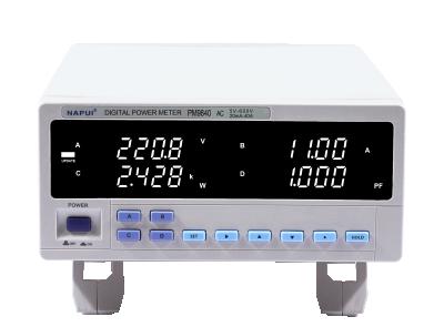 China Digital Harmonic Type Power Meter Analyzer 20mA-40A 5-600V for Motor Charging for sale