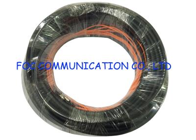 중국 옥외 광섬유 접속 코드 기갑 SMA 검정 재킷 UV 저항하는 FTTH 사용 판매용