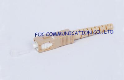 China CATV / WAN multimode sc connector fiber optic For Patch Cords , Excellent repeatability for sale