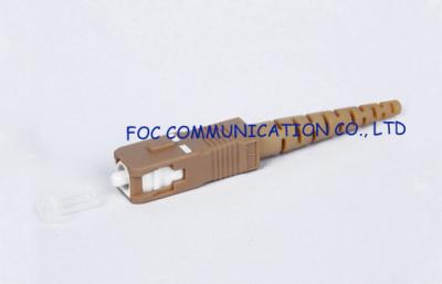 China CATV / WAN multimode sc connector fiber optic For Patch Cords , Excellent repeatability for sale