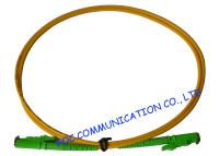 China LSZH Jacket Corning Fiber Optic Patch Cord E2000 APC Customized for sale