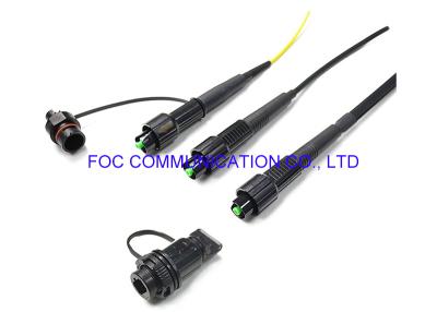 중국 소형 SC 광섬유 접속 코드 12 핵심 Huawei 소형 SC 단순한 싱글모드 G657A 판매용