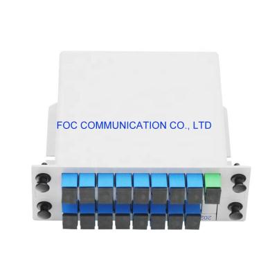 China SC UPC 1650nm Optical Fiber PLC Splitter 1×16 1.5dB Uniformity for sale