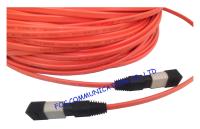 China MPO Multimode Fiber Optic Patch Cable 50/125 Low Insertion Loss for FTTX for sale