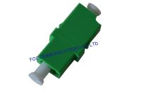 China LC APC Fiber Optic Adapter Low Insertion Loss 0.2dB Simplex Duplex for sale