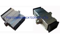 China Simplex Metal SC Fiber Adapter 0.2dB Insertion Loss for Single Mode Multimode for sale