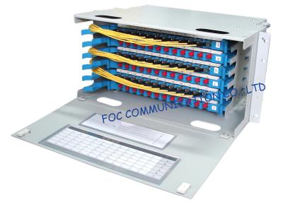 China Optical Distribution Frame Full Loaded SC or FC Pigtails And Adapters / Fiber Patch Panel for sale