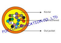 China GJFJV Multimode Optical Fiber Cable for sale