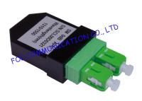 China SC Singlemode Fiber Optic Loopback Patch Cord 9/125um Low Insertion Loss 0.3dB for sale