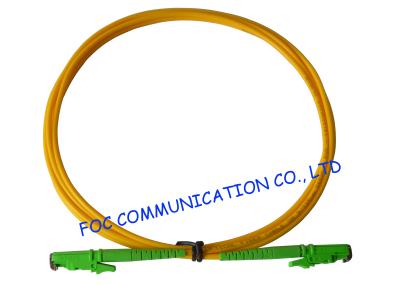 중국 통신 네트워크를 위한 E2000 광섬유 접속 코드 SM G.652D 섬유 심플렉스 3.0mm 판매용