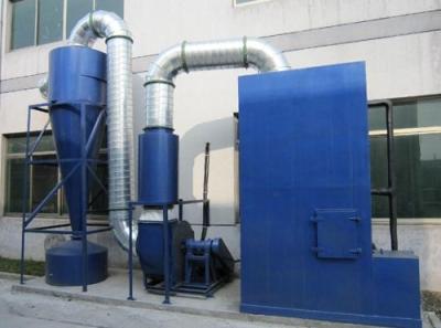 China cyclone dust collector for lint collection at Fabric Rolling Machine for sale