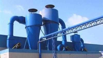 China cyclone dust collector with 3000m3/hr capacity for sale