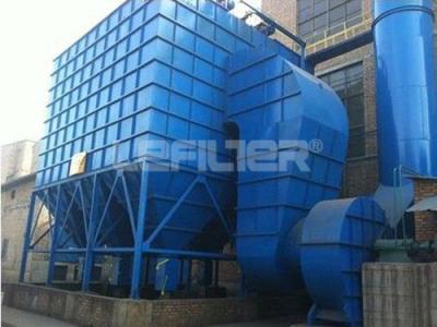 China High quality long bag filter low pressure pulse type dust collector for sale