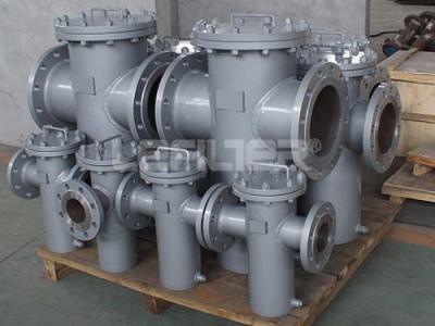 China stainless steel basket filter strainer for sale