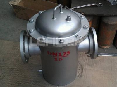 China Flange Basket Strainer DN125 for sale