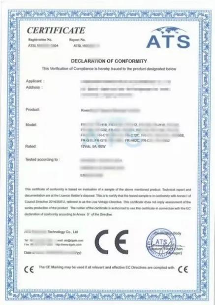 CE - Dongguan Bibuke Electronic Technology Co., Ltd.