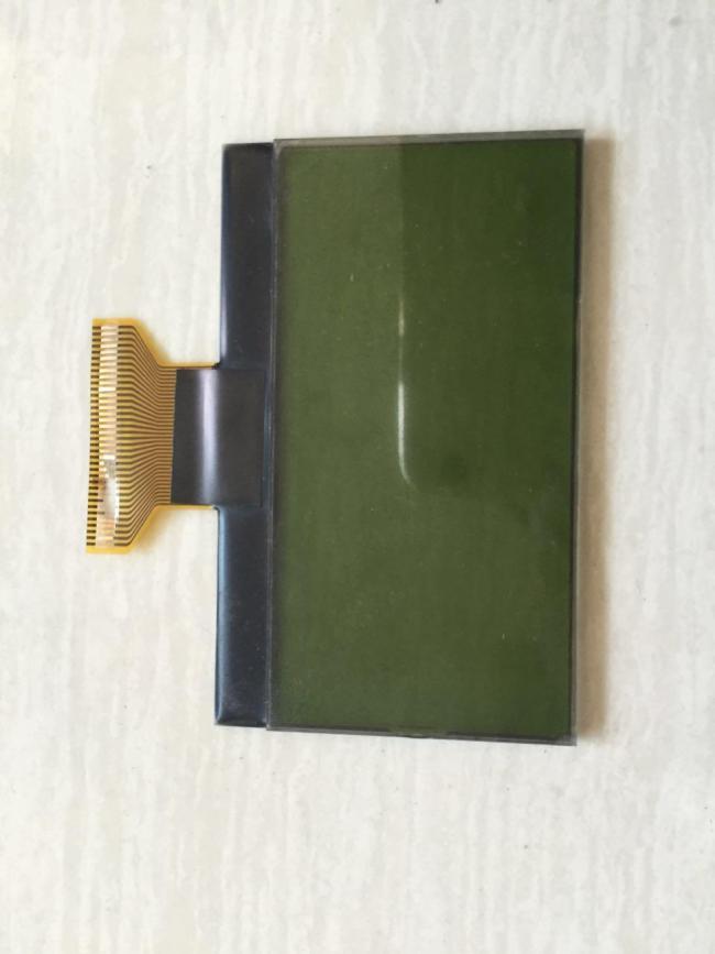 Custom 7 Segment LCD Display close-up