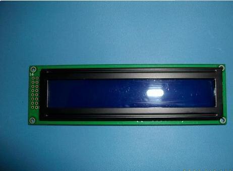 8x2 Character LCD Display technical diagram