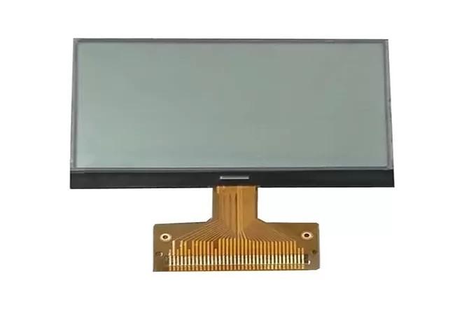 Detailed view of LCD display