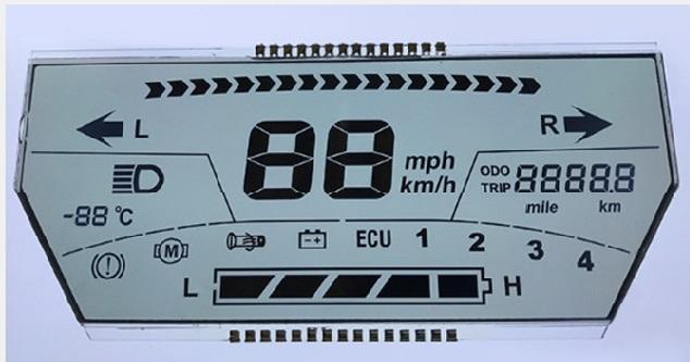 2.9 Inch LCD Screen front view