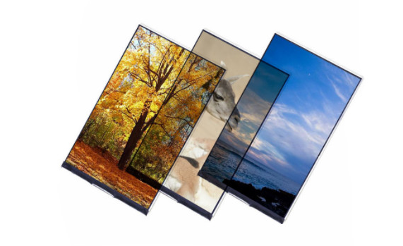 Technical diagram of LCD module