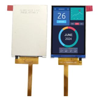 Quality 3.5 Inch TFT LCD screen 320x480 Resolution ST7796U Driver 12 O'Clock for sale