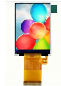 Side view of 2.4 inch IPS TFT LCD display