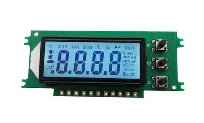 China HT1621 4 Digit 7 Segment LCD Display Module FSTN Screen With White Backlight for sale