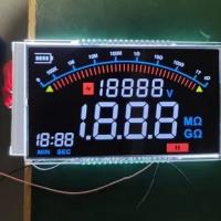 Quality Black Screen Color LCD Display VA Type Full View Segment LCD Display for sale