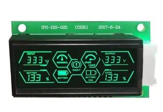 China Negative Transmissive VA LCD Display HT1621 Driver RGB LED Backlight LCD Display for sale
