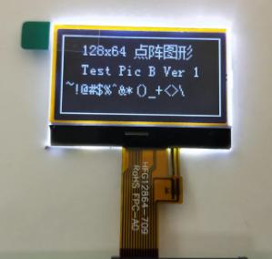 China UC1701 Graphic 128x64 LCD Display 1.46 Inch 3.3V for Clear FSTN Negative Viewing for sale