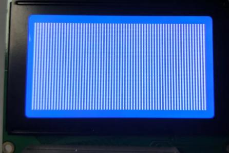 2.9 Inch Graphical LCD Display Module front view