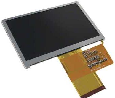 Small OLED Graphic LCD Display Module - Front View