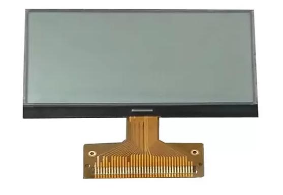 Close-up view of LCD Module display