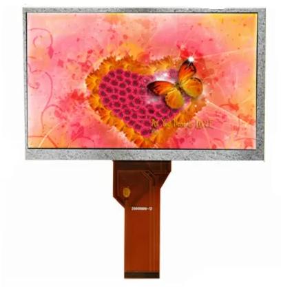 7 Inch TFT LCD Display side view