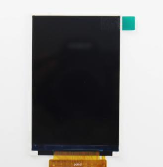 Front view of 3.5 inch TFT LCD display
