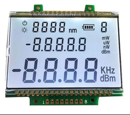 High Contrast Transparent Positive LCD Module