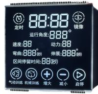 China VATN Alphanumeric Custom Segment LCD Display TN Negative Transmissive 5.0V 36 Pins -30°C to +80°C Operating Temperature for sale