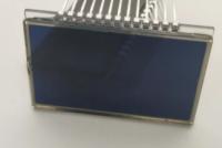 China HTN Negative 7 Segment LCD Display 40.0×27.0×2.8mm for Audio Equipment with 3.3V Operation for sale