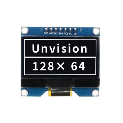 China High Contrast 1.54'' OLED Display White Color 128x64 Resolution SPD0301 24pin FPC for sale