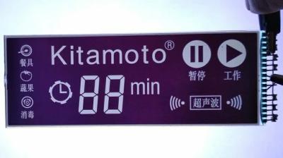 China High Resolution Monochrome LCD Display 128x128 50 Pins FPC for sale