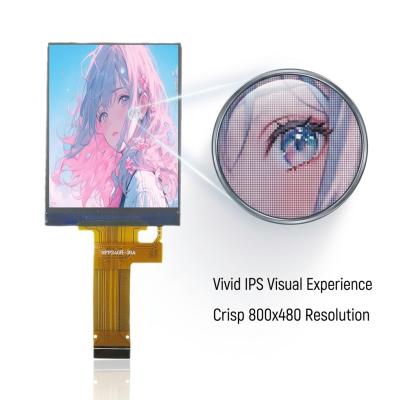 China LED Backlit IPS TFT LCD Display 7 Inch TN Transmissive 800x480 Pixels for sale