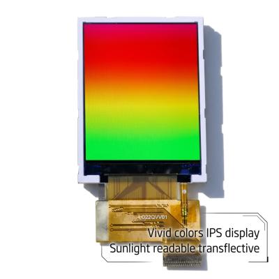 China 2.2 " Small TFT LCD Display Transflective LCD Display Components With IPS Viewing for sale