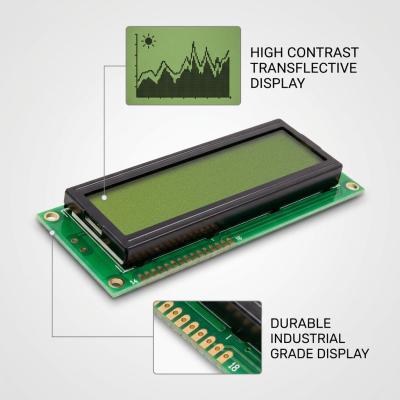 China Transflective Monochrome LCD Display 160X128 Dot Matrix LCD Screen for sale