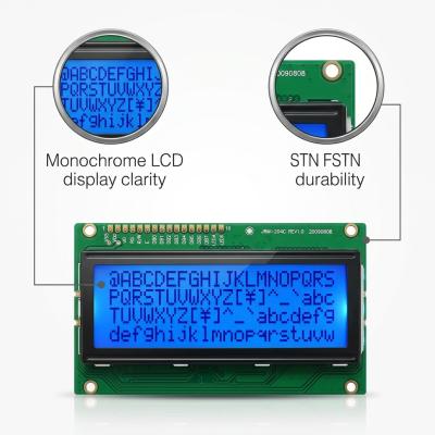 China BBI Monochrome LCD Display 122x32 with STN / FSTN LCD Construction for sale