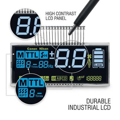 China BBI Monochrome LCD Display HTN Positive Polarizer LCD Display 12 O'Clock for sale