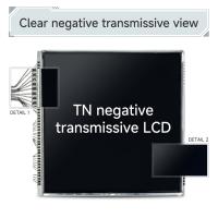 China VATN Alphanumeric Custom Segment LCD Display TN Negative Transmissive 5.0V 36 Pins -30°C to +80°C Operating Temperature for sale