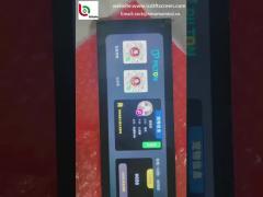 Schermo tattile TFT LCD WVGA 200nit CTP I2C 12 O'Clock Viewing