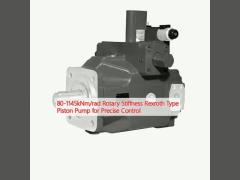 80-1145kNm/Rad Rigidez rotativa Bomba de pistão tipo Rexroth para controlo preciso